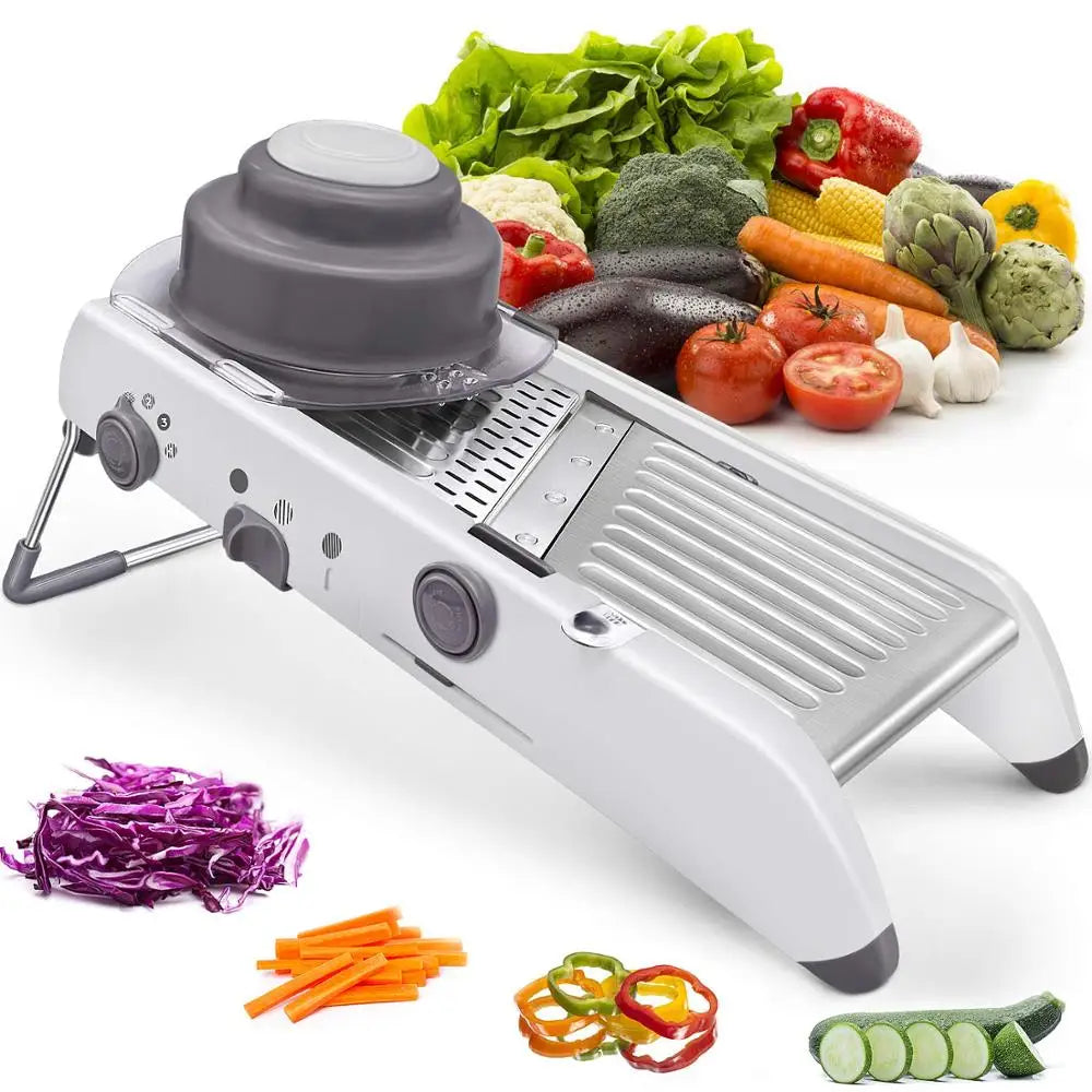 18-in-1 Precision Mandoline Slicer – Master Every Cut with Ease ...